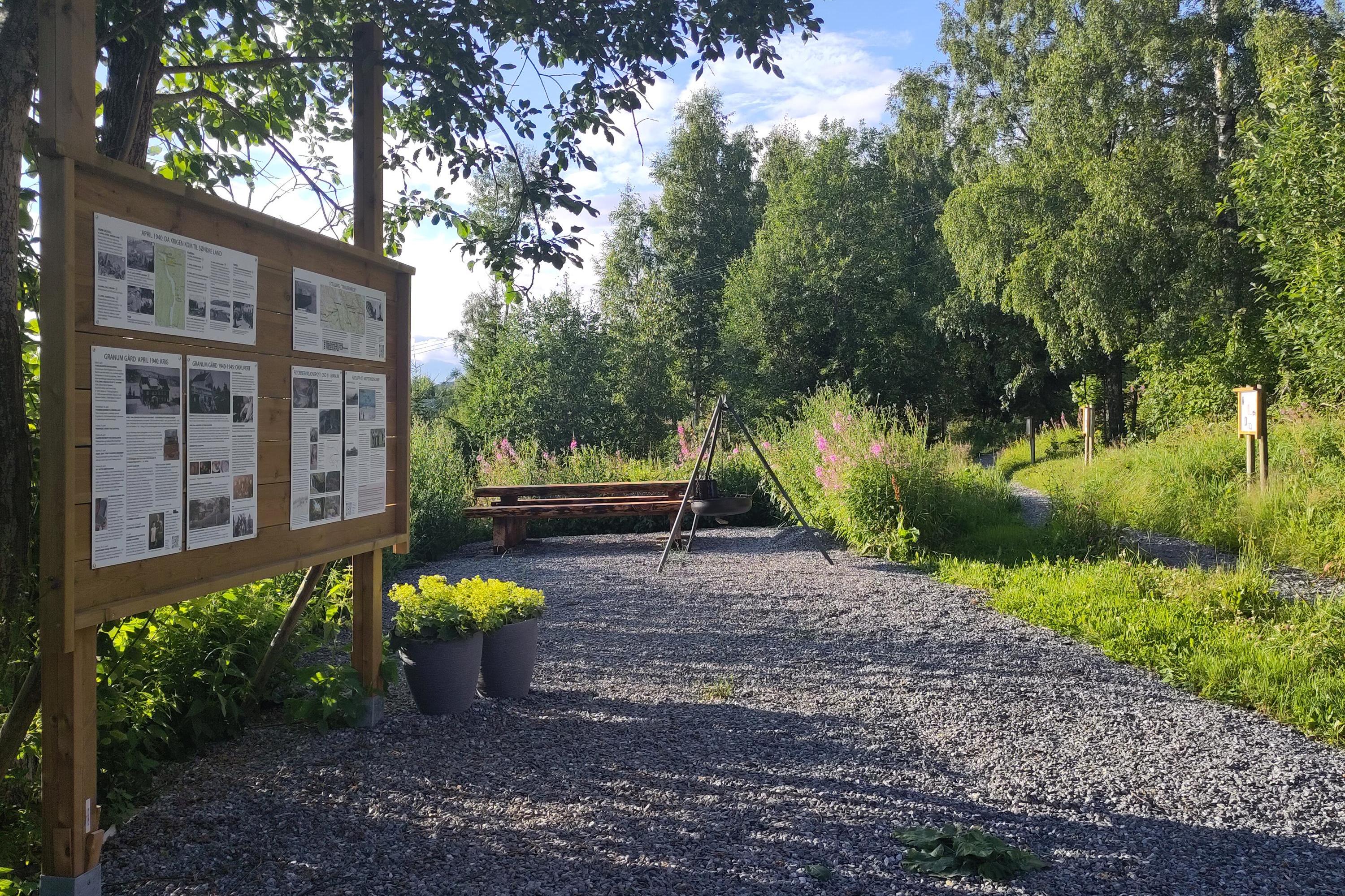 Krigsminnestien og tyskerbunkeren på Granum - Visit Øst-Norge